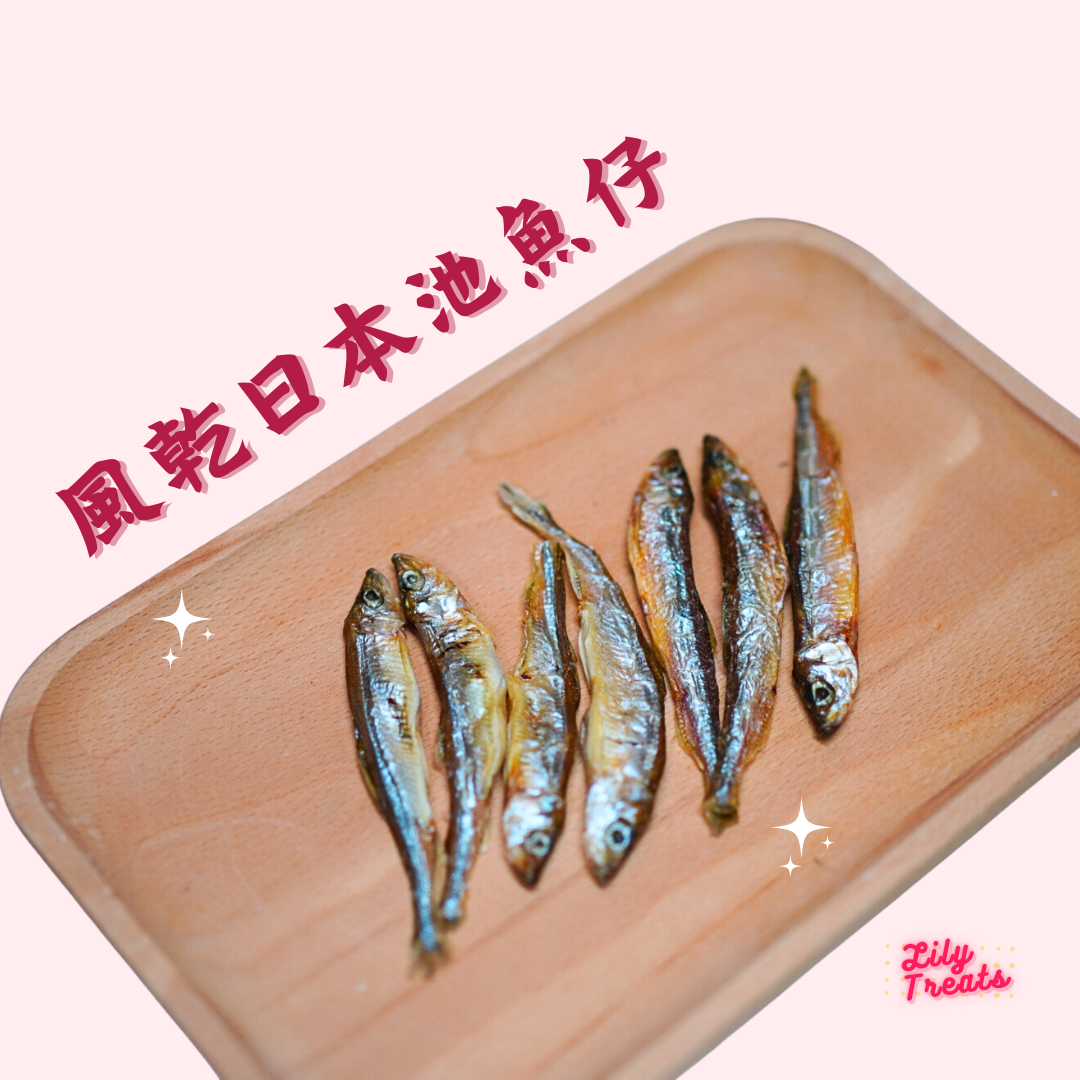 風乾日本池魚仔 – Lily Treats